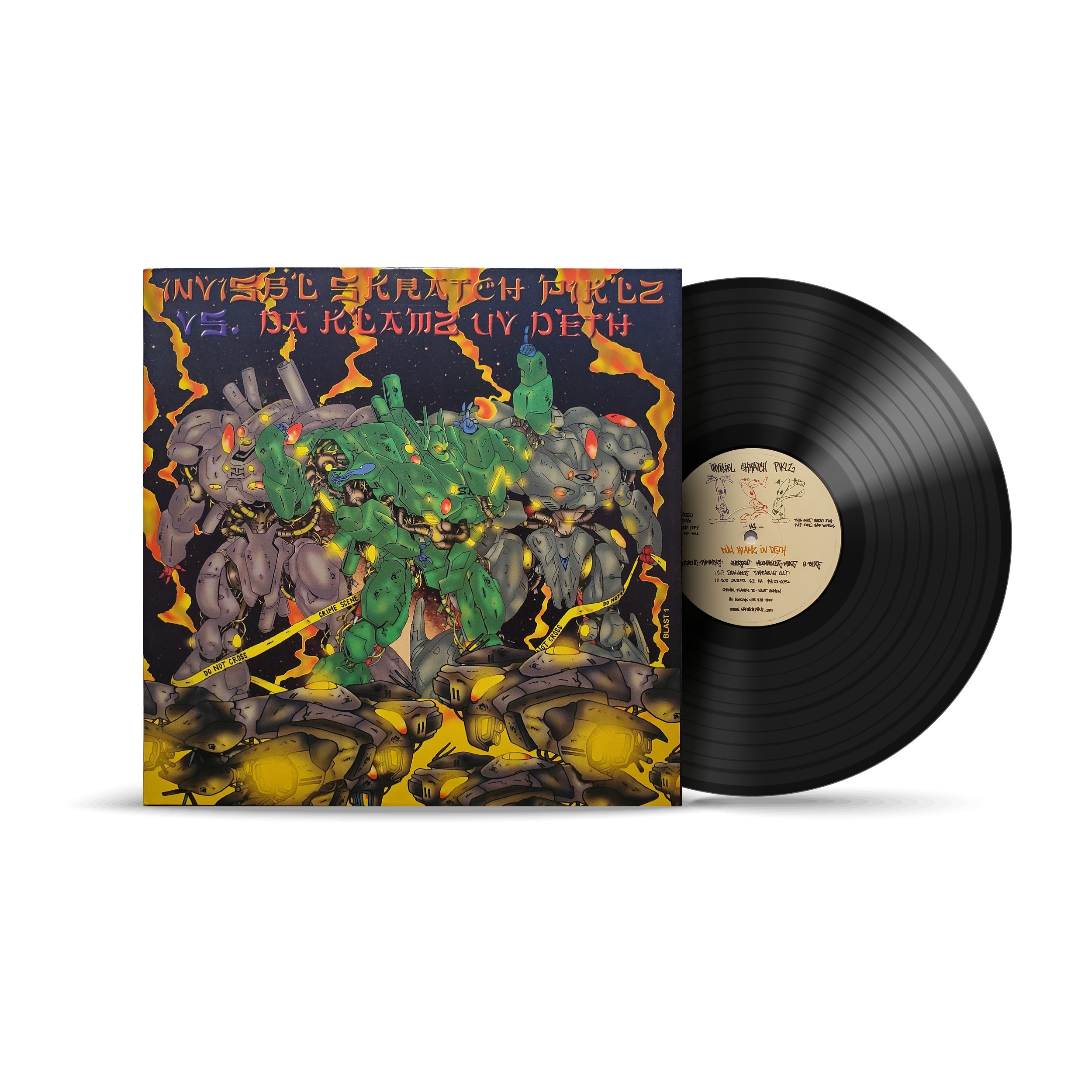 Invisibl Skratch Piklz Vs. Da Klamz | BuyClassicRecords.com